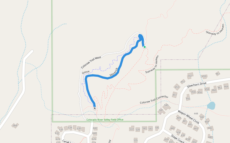 Maverick Walking And Running Trail - New Castle, Colorado | Pacer