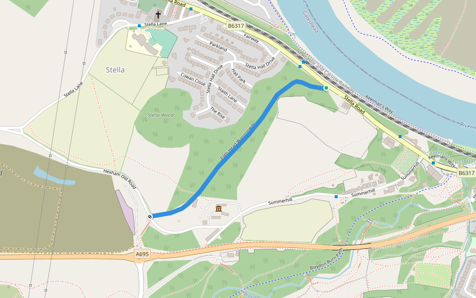 Path Head Waggonway Walking And Running Trail - England | Pacer