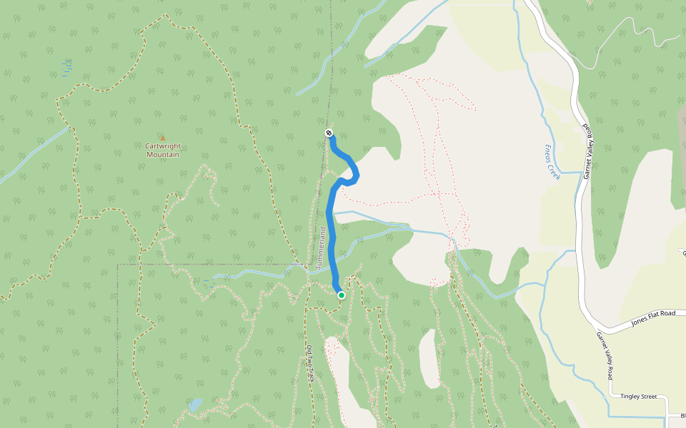 Hawkeye in British Columbia | Walking Map