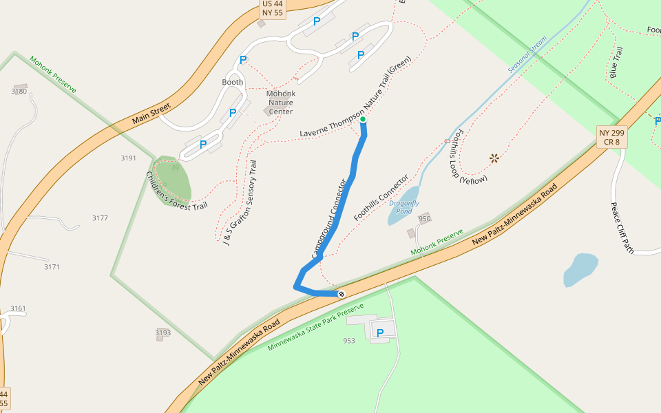 Campground Connector Walking And Running Trail - Gardiner, New York | Pacer