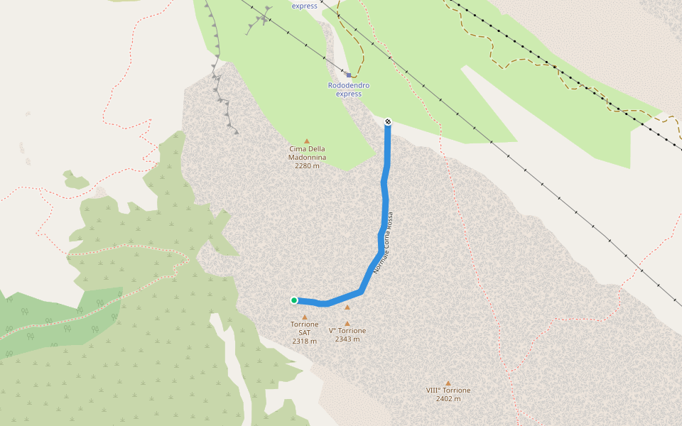 Normal Red Horns Walking And Running Trail - Trentino-Alto Adige | Pacer