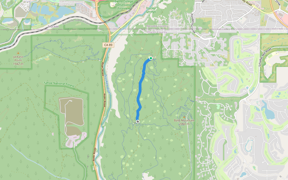 Timber Cruise Trail Hiking - Truckee, California | Pacer