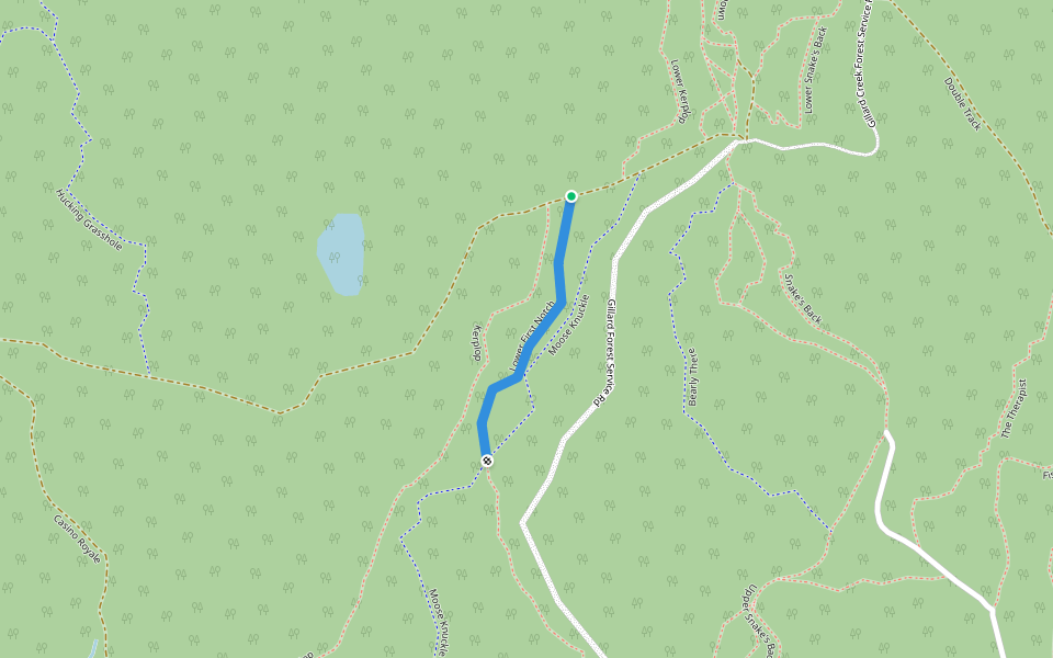 Lower First Notch in British Columbia | Walking Map