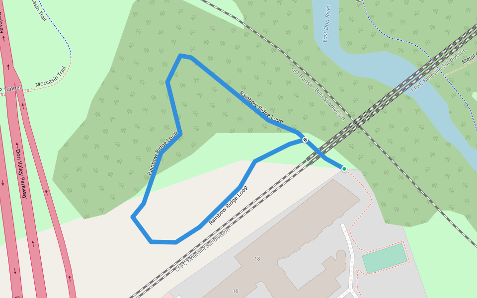 Rainbow Ridge Loop Walking And Running Trail - Toronto, Ontario | Pacer