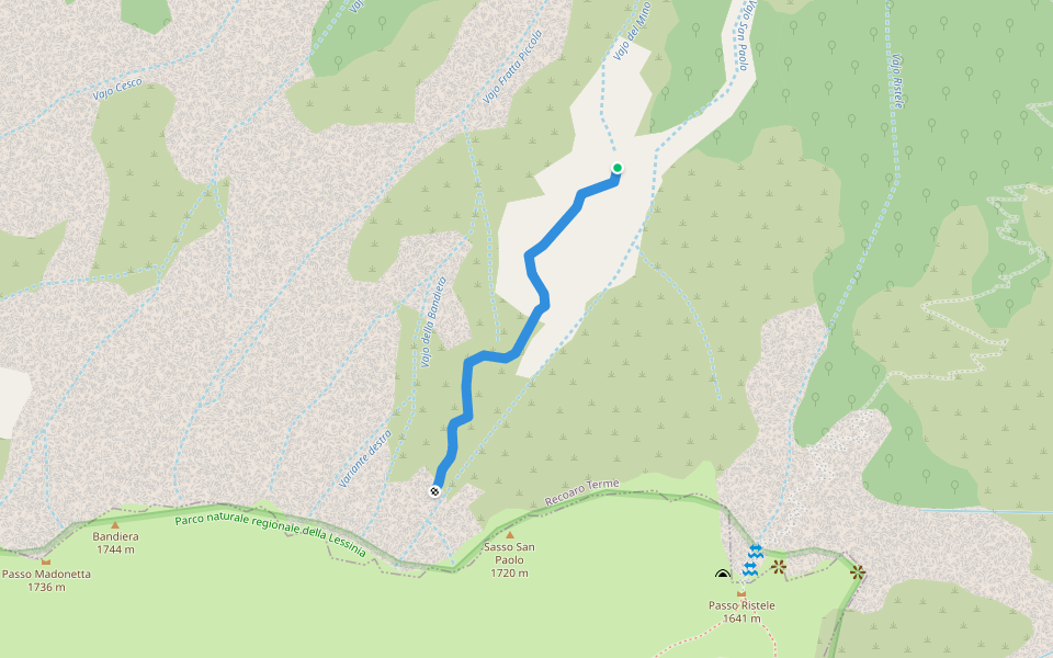 Flag Crest | Walking Map