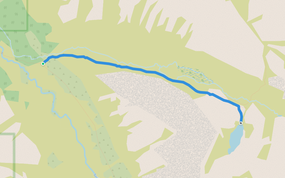 Hanging Valley Trail in Alaska | Walking Map