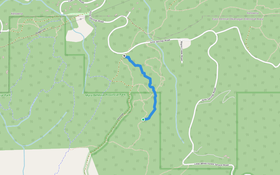 Blind Samurai in British Columbia | Walking Map