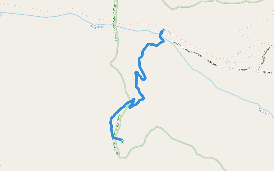 Crescent Mine Trail in Washington | Walking Map