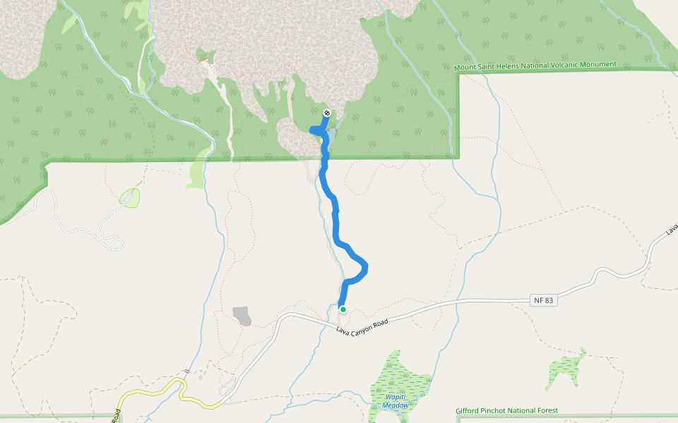 June Lake Trail Hiking - Cougar, Washington | Pacer