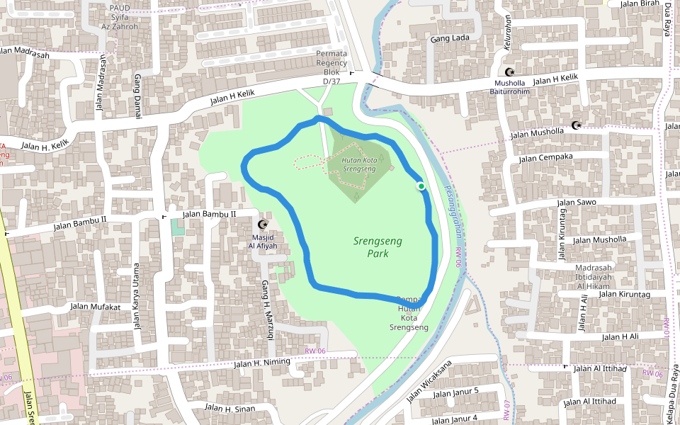 Sun Park Walking and Running - Jakarta, Indonesia | Pacer