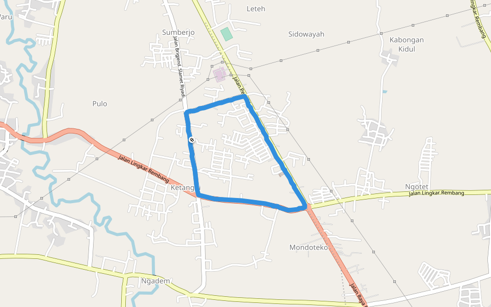 Ketanggi | Walking Map