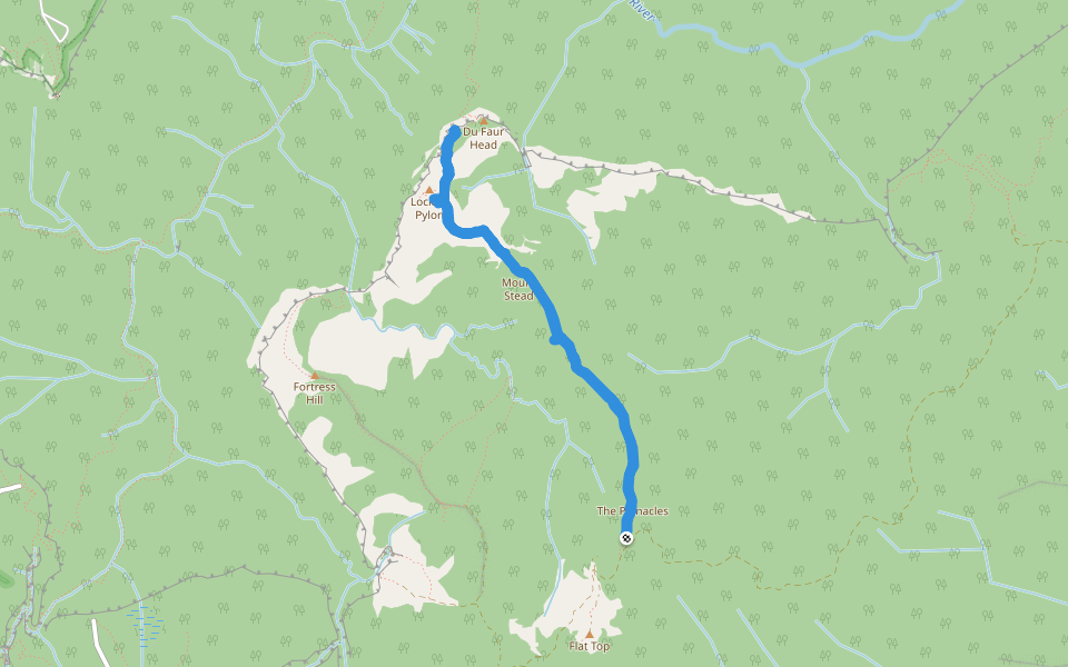 Lockley Pylon Track in New South Wales | Walking Map