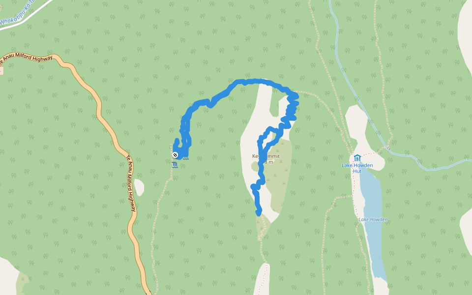 Routeburn Track | Walking Map