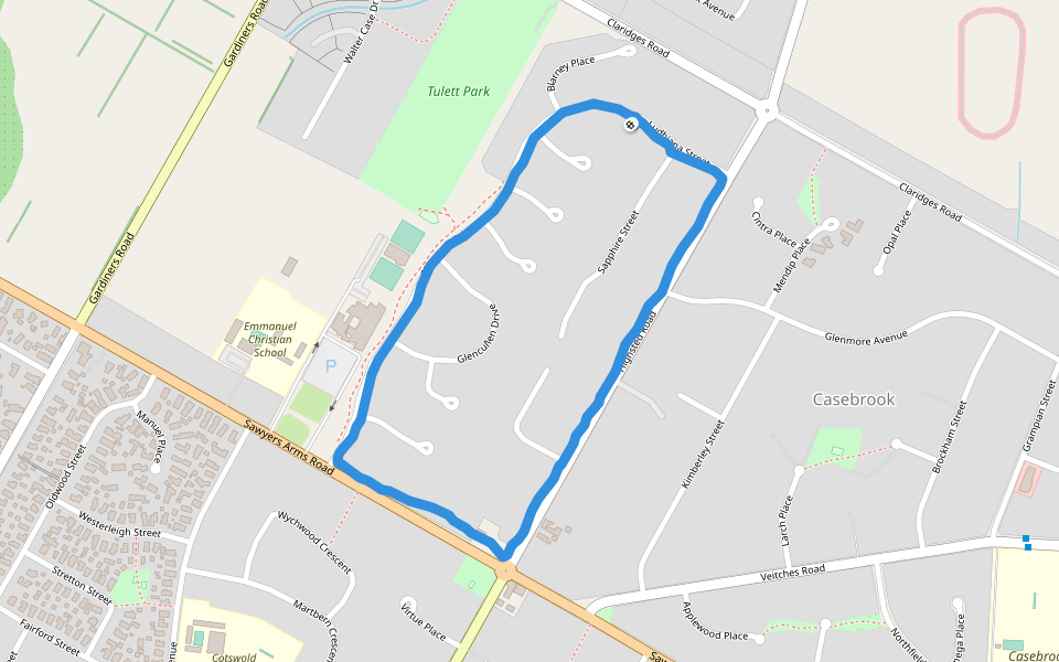 Highsted Park in Canterbury | Walking Map