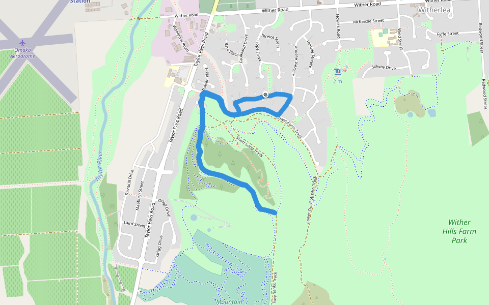 Forrest Hills Walk in Marlborough | Walking Map