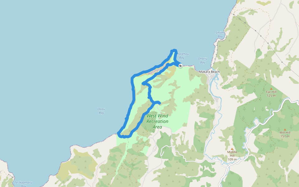 West Wind Recreation Area - Makara Walkway Trail - Wellington | Pacer