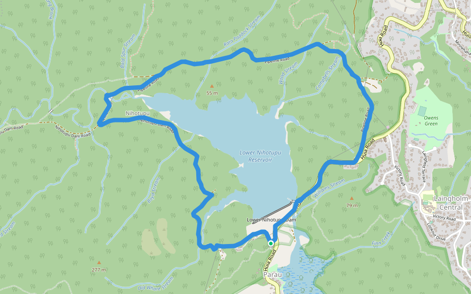 Word Track in Auckland | Walking Map