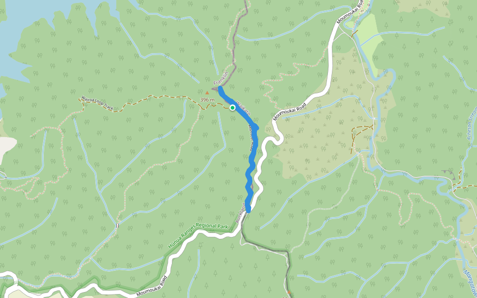 Repeater Road in Auckland | Walking Map