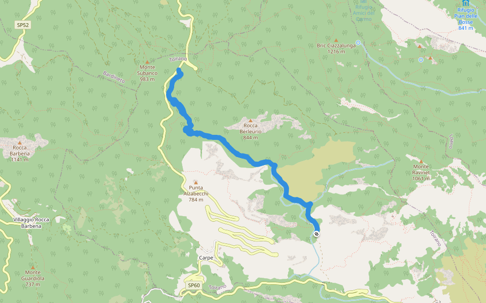 Rocca Berleurio - Salto del Lupo Hiking Trail - Toirano, Savona, Italy ...