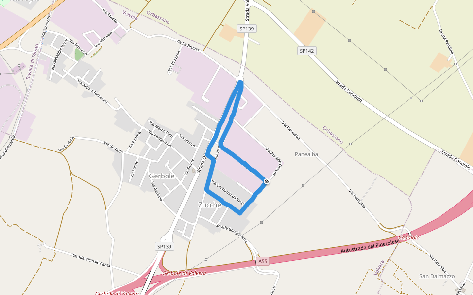 Panealba Walking And Running Trail - Volvera, Province of Turin, Italy ...