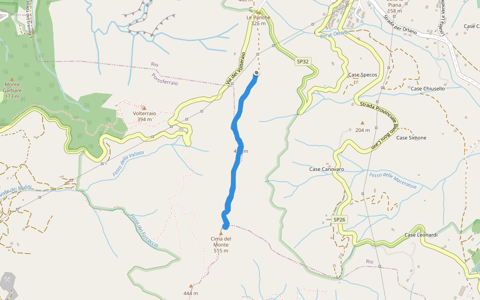 Cima del Monte | Walking Map