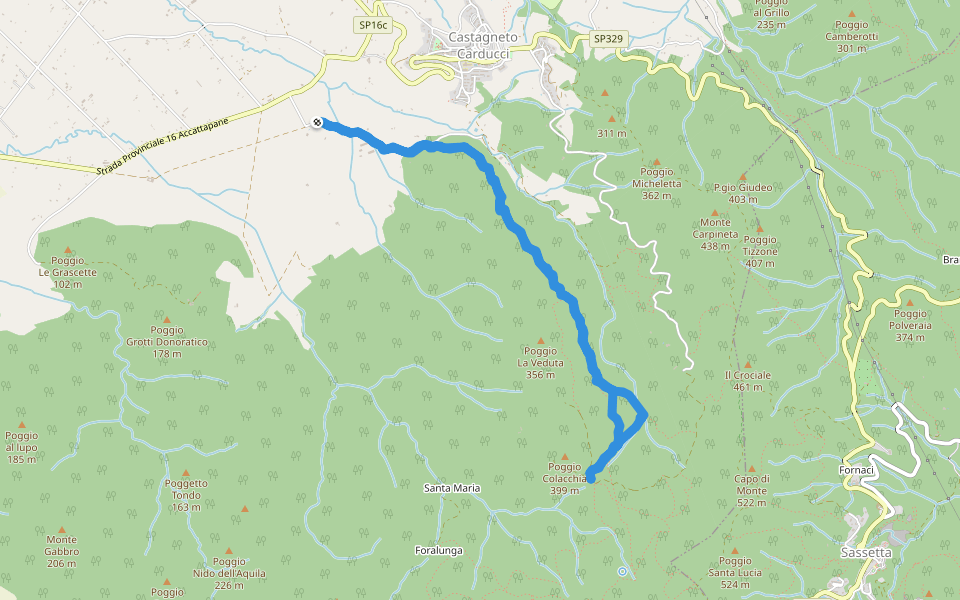 Ponte Lungo di Sopra | Walking Map