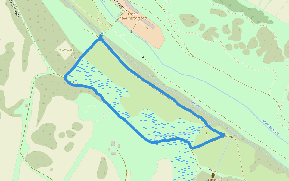 Caffarella Park in Lazio | Walking Map