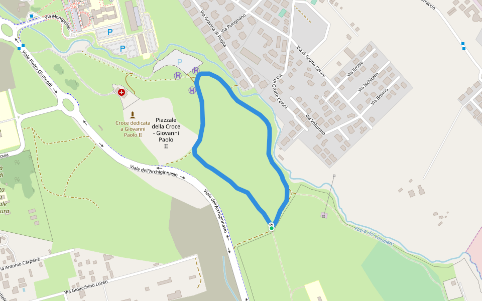 Ditch of the Knight Walking And Running Trail - Rome, Italy | Pacer