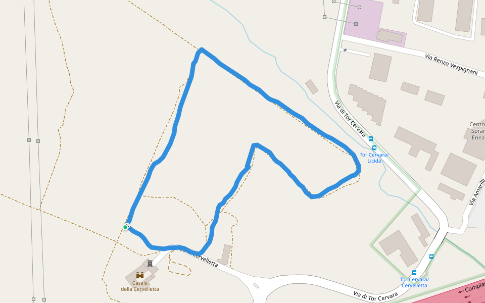 Aniene Valley Park | Walking Map