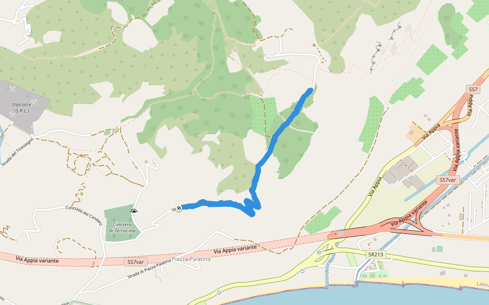 Panoramic the ciana Hiking Trail - Terracina, Latina, Italy | Pacer