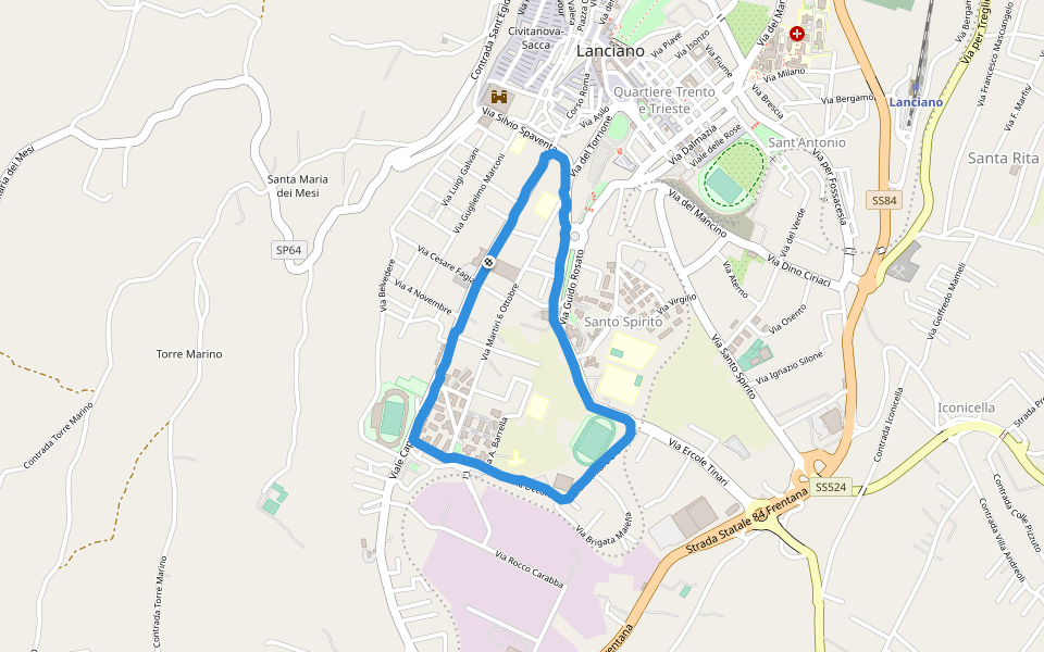 Athletics track Walking and Running - Lanciano, Province of Chieti ...