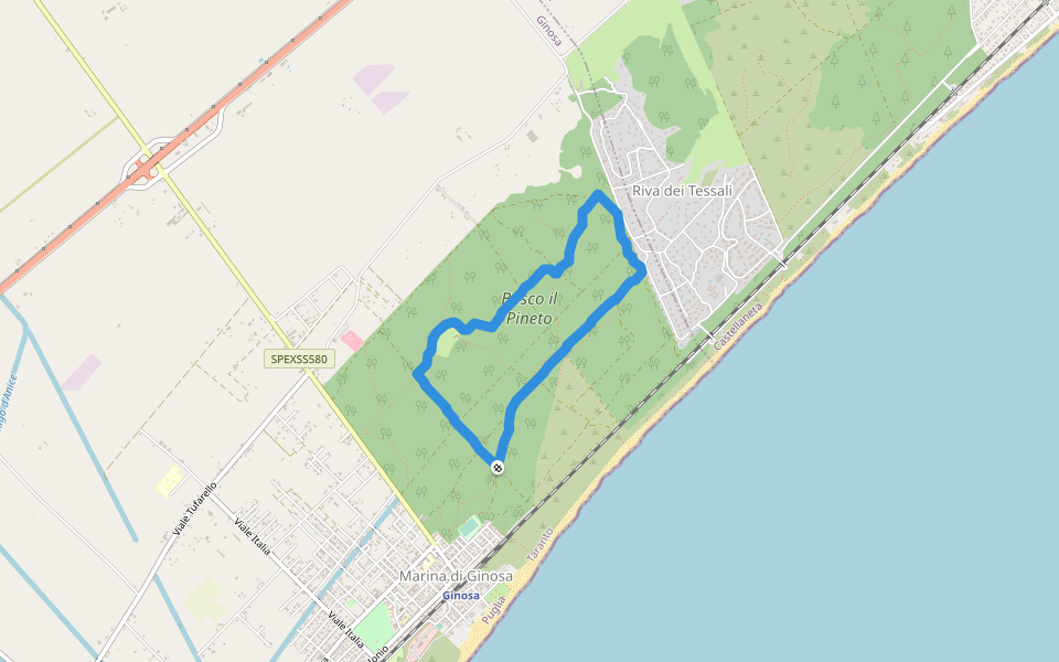 Bosco il Pineto | Walking Map