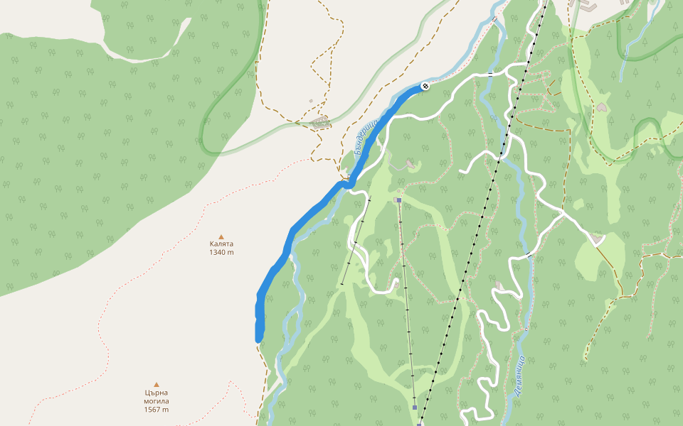 Parque Nacional Pirin in Blagoevgrad | Walking Map