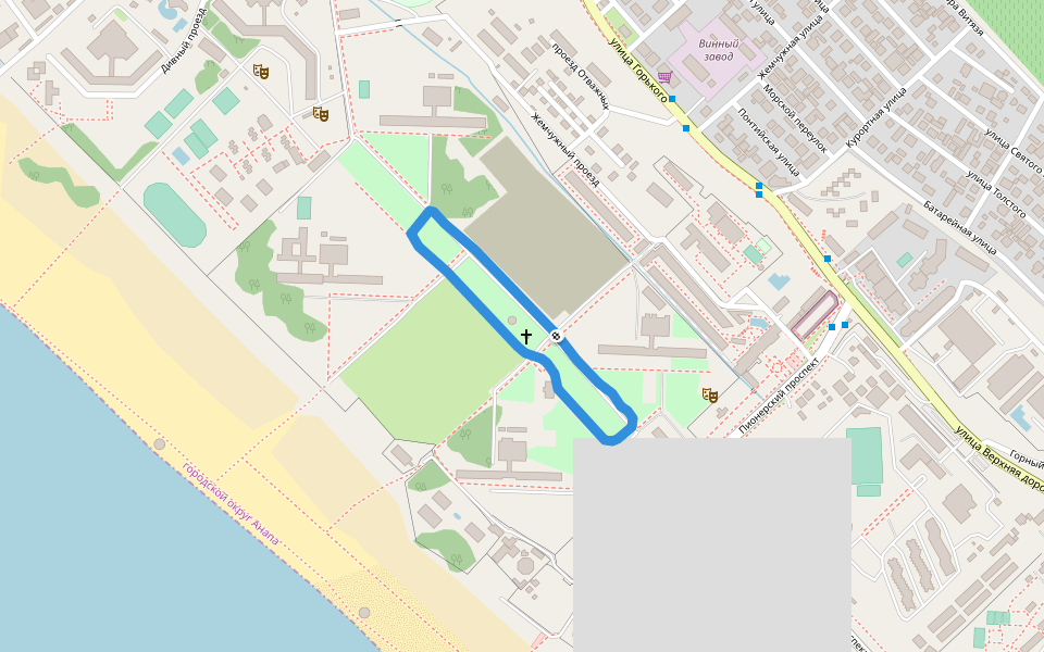 Plaza in Krasnodarskiy kray | Walking Map