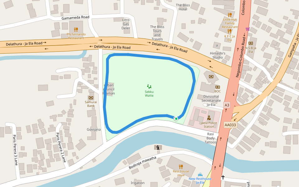 Sekku Watte Walking And Running Trail - Gampaha District, Sri Lanka | Pacer