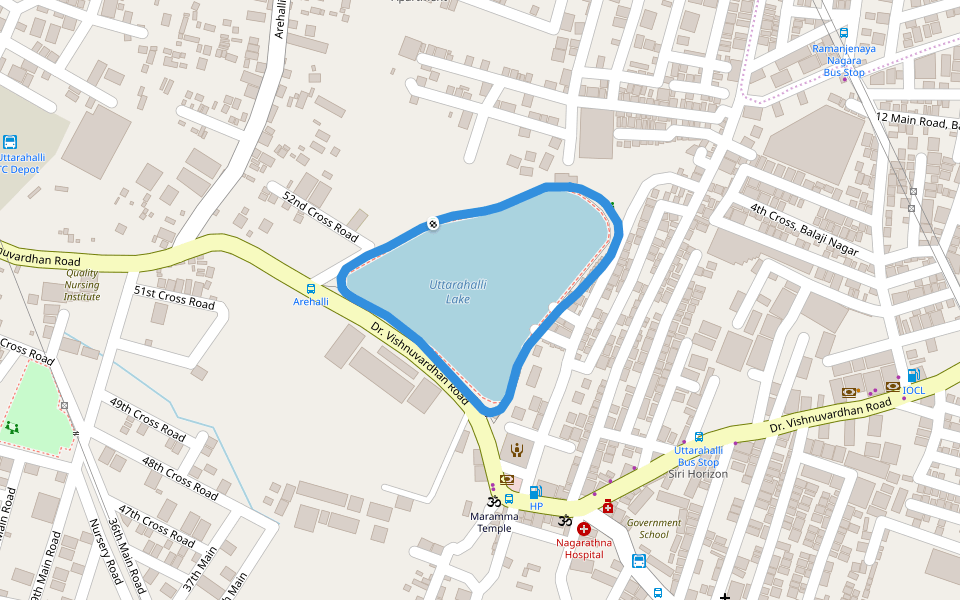 Lake Uttarahalli Walking And Running Trail - Banashankari Stage 3 ...