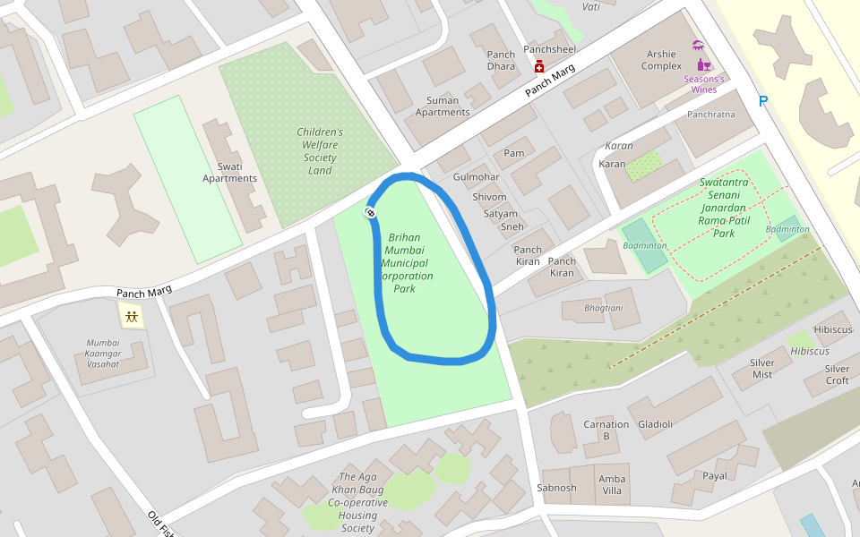 Brihan Mumbai Municipal Corporation Park Walking and Running - Andheri ...