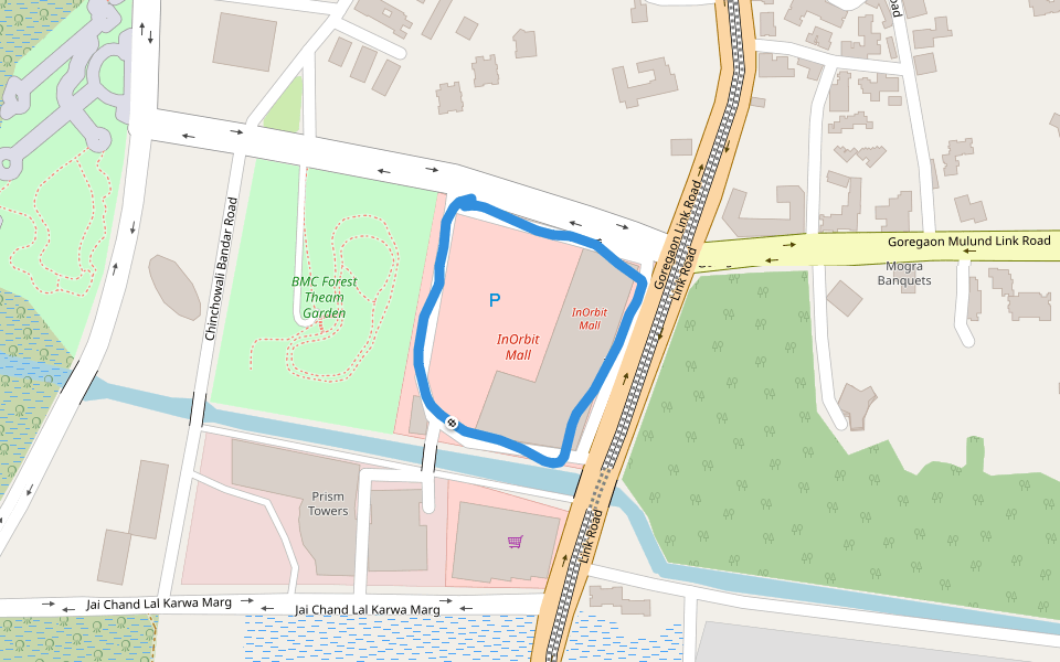 BMC 포레스트 가든 THEAM in Maharashtra | Walking Map