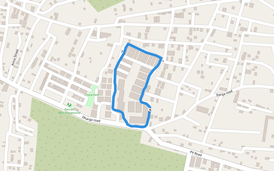 Parque Chitra in Tamil Nadu | Walking Map