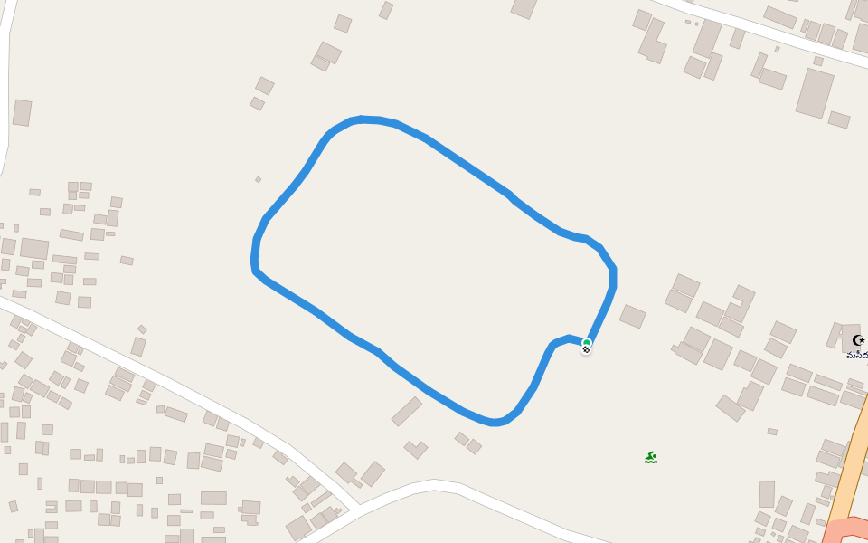 Amalapuram park Walking and Running - India | Pacer