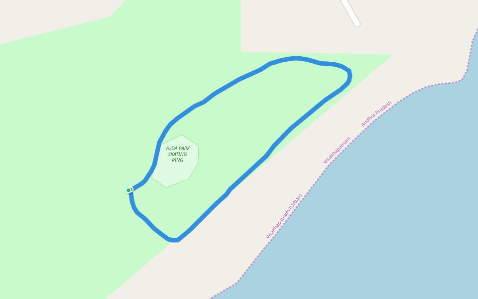 VUDA Park in Andhra Pradesh | Walking Map