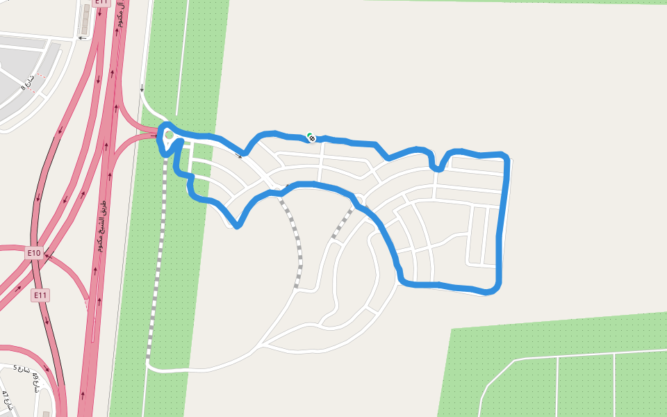 Hydra Village Hiking Trail - Abu Dhabi, United Arab Emirates | Pacer