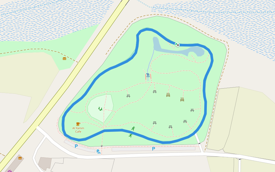 Al Wadi Park Walking and Running - Emirate of Dubai, United Arab ...