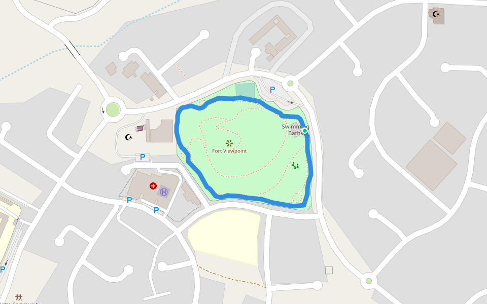 Hatta Hill Park Walking and Running - Emirate of Dubai, United Arab ...