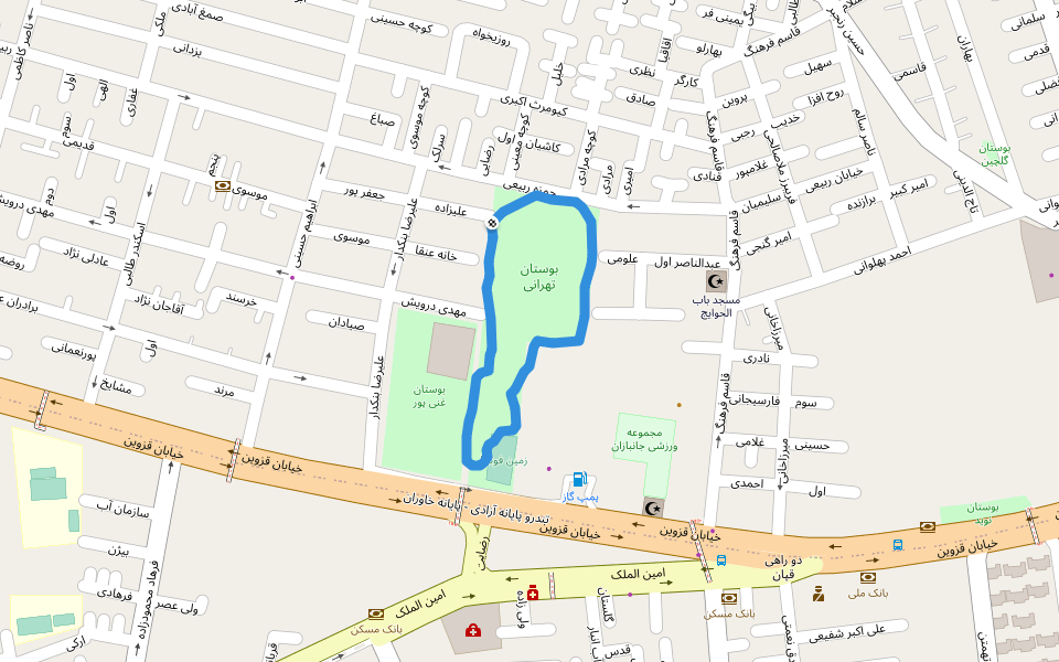 Tehrani Park Walking and Running - Iran | Pacer