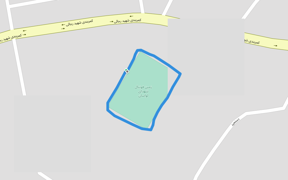 Lavasan Martyrs Football Stadium Walking And Running Trail - Tehran ...