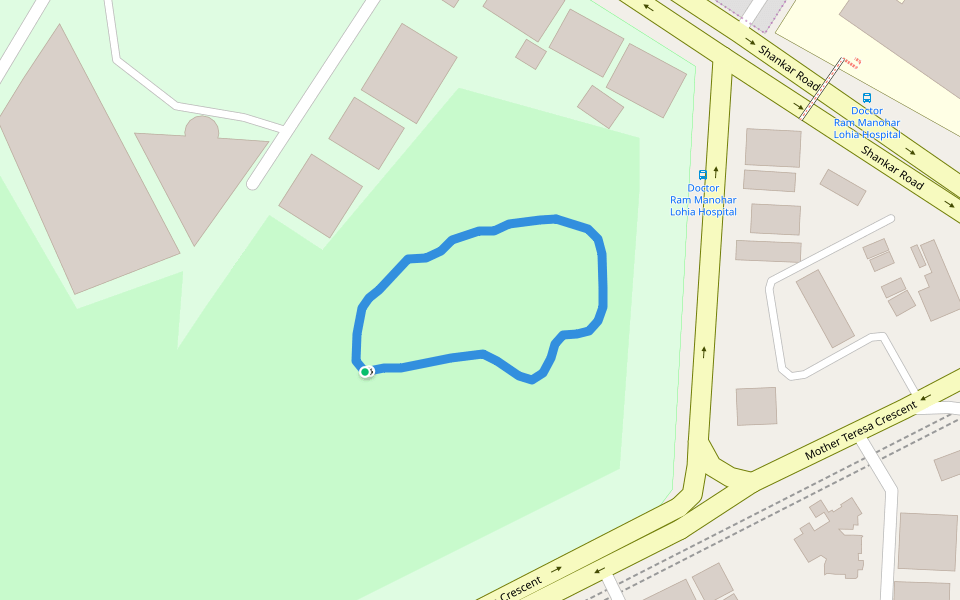 Talkatora Garden Walking And Running Trail - New Delhi, India | Pacer