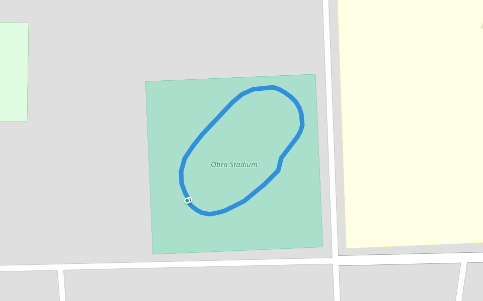 Obra Stadium Walking And Running Trail - Robertsganj, India | Pacer