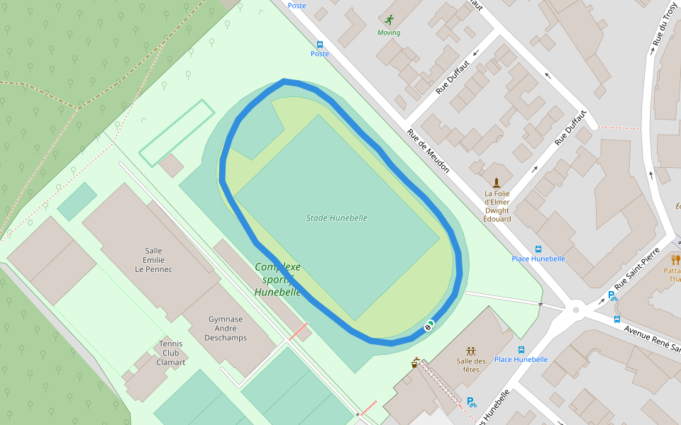 Stade Hunebelle Walking And Running Trail - Clamart, Hauts-de-Seine ...