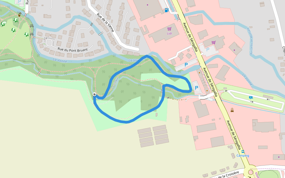 Windmill park in Tan in Bourgogne-Franche-Comté | Walking Map